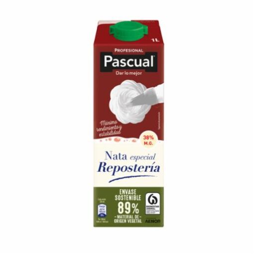 Nata Líquida Pascual especial pastelería 1 l - Caja de 6 Briks ...