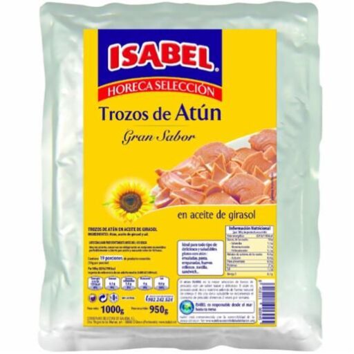Atún Isabel en Aceite Vegetal 1 kg - Bolsa - Rodri Market
