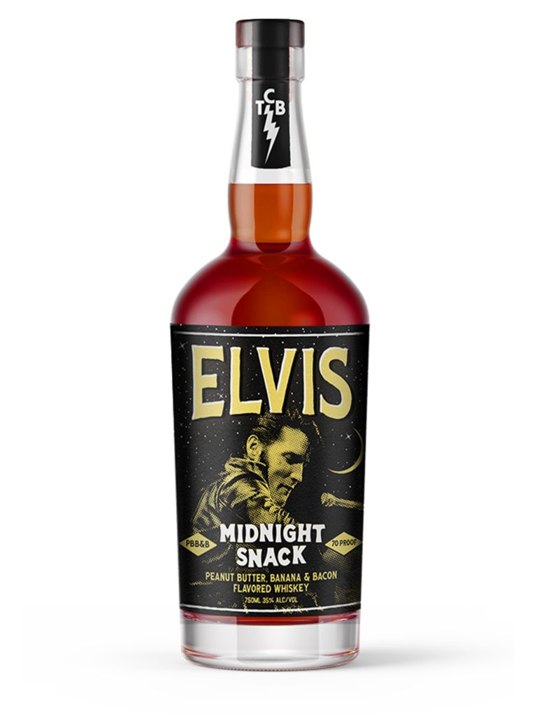 ELVIS MIDNIGHT SNACK FLAVORED WHISKEY 70CL 35% - PACK 2 BOTELLAS ...
