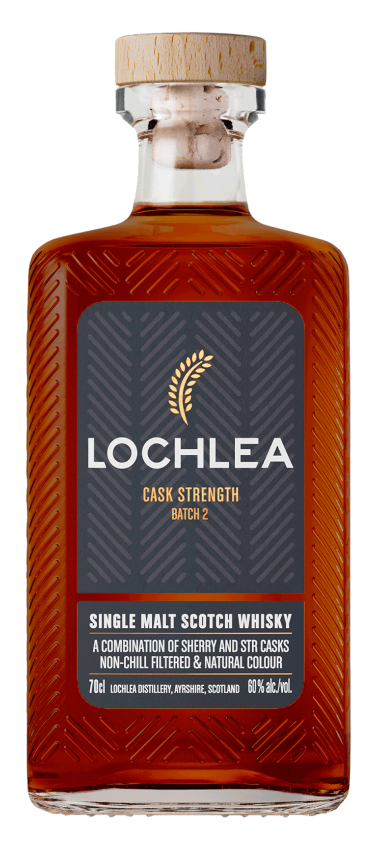 LOCHLEA CASK STRENGTH BATCH 2 SINGLE MALT WHISKY 70CL 60% - Rodri Market